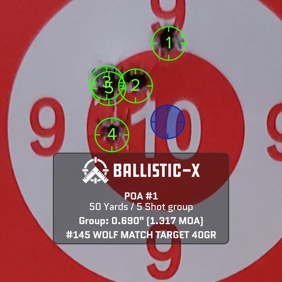 Wolf Match Target 22 LR Ammo 40 Gr LRN - Ammo Deals