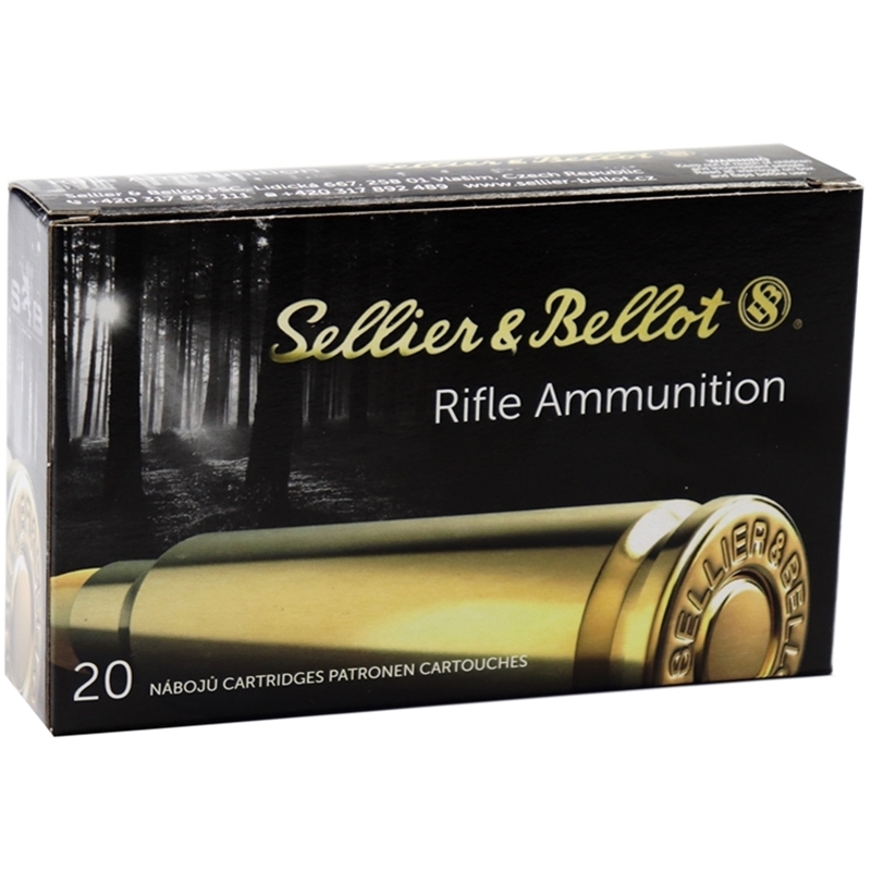 Sellier & Bellot 8x57mm JS Mauser (8mm Mauser) 196 Grain Soft Point Cut ...